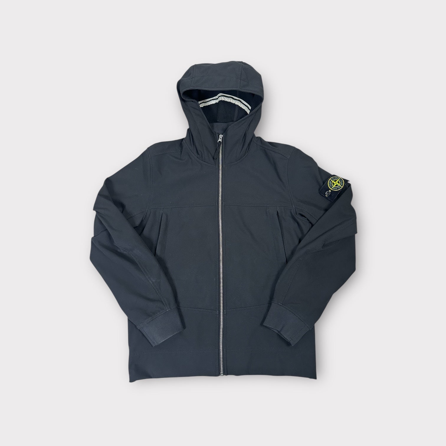 Stone Island Soft Shell - R eDye Technology Black – Garmz Factory