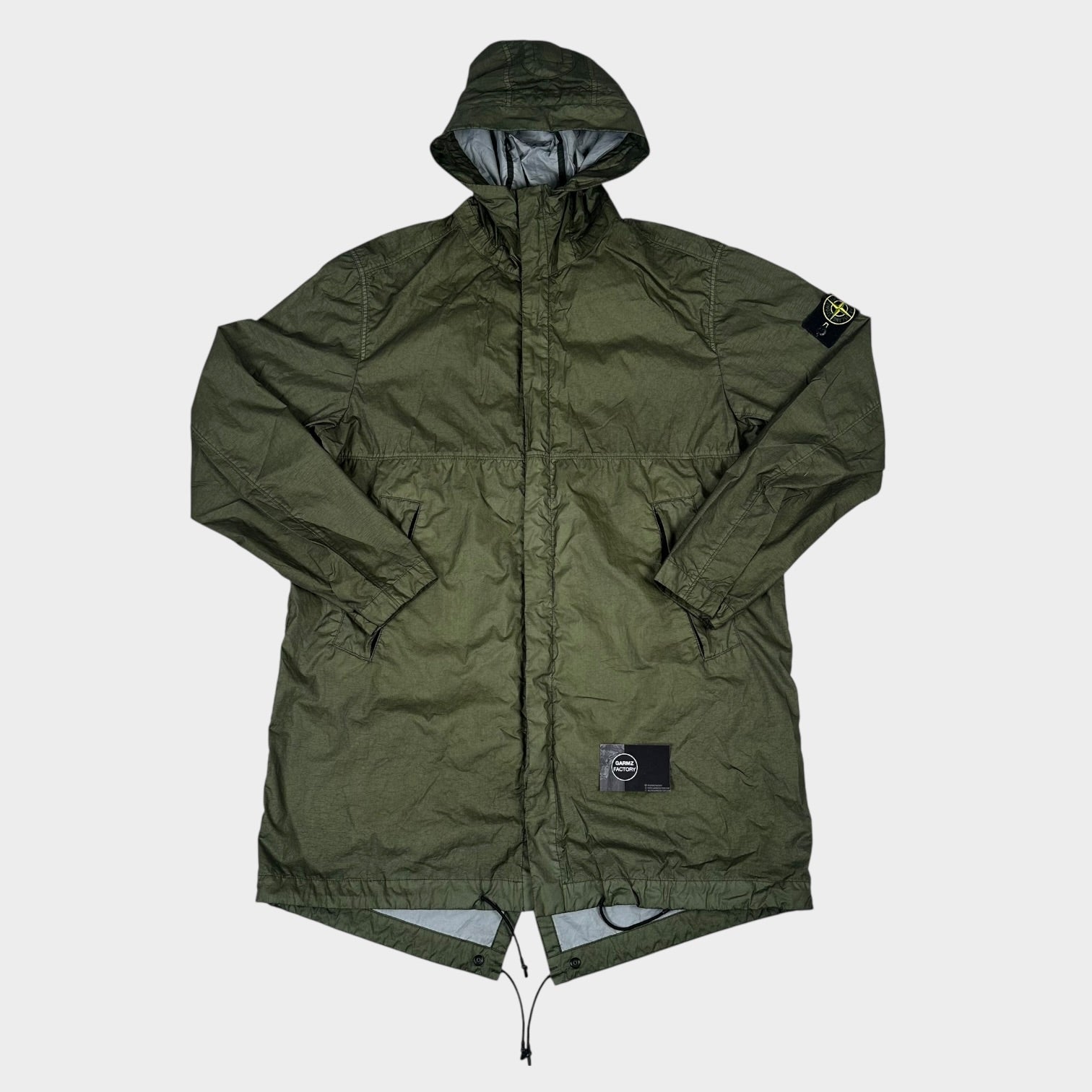 Stone Island Membrana 3L TC Parka Jacket Green – Garmz Factory