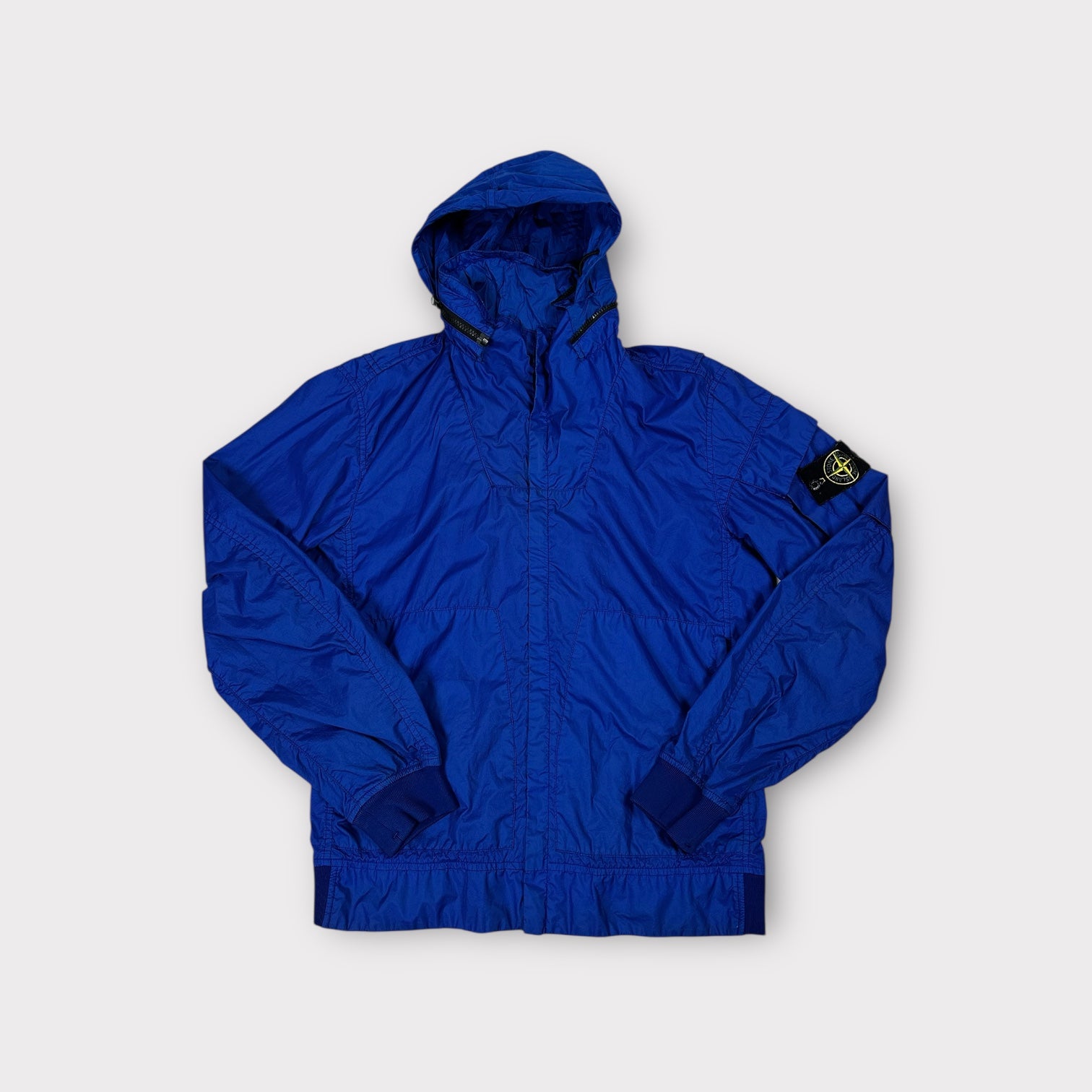 Stone Island Membrana 3L Tc Hooded Jacket Blue – Garmz Factory