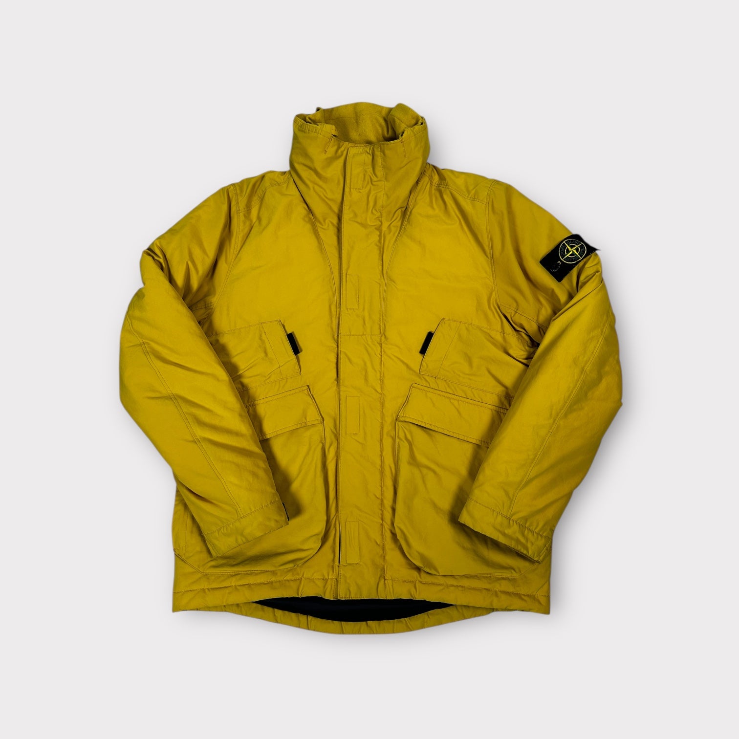Stone Island Micro Reps With Primaloft Insulation Technology Yellow ...