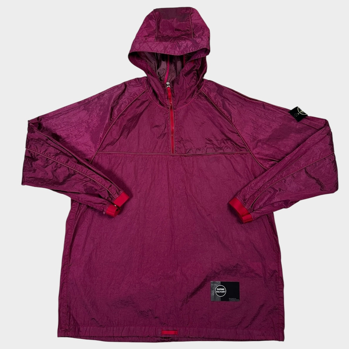 Stone Island Nylon Metal Packable Hooded Smock Purple – Garmz Factory
