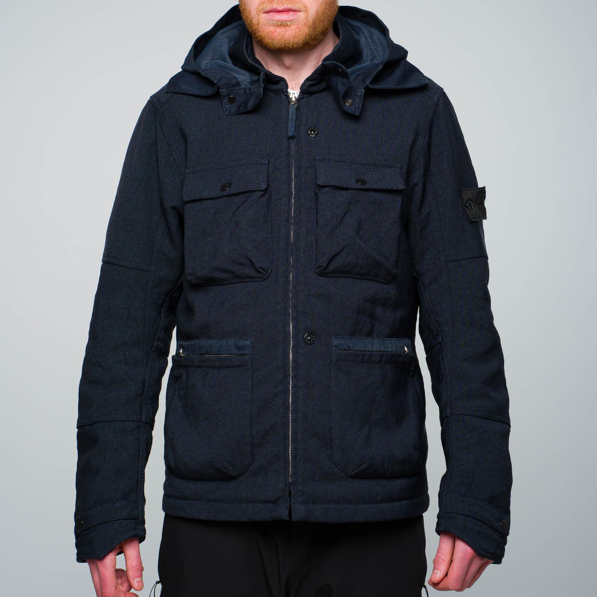 Stone Island Nylon Blend Shadow Project Jacket Navy – Garmz Factory