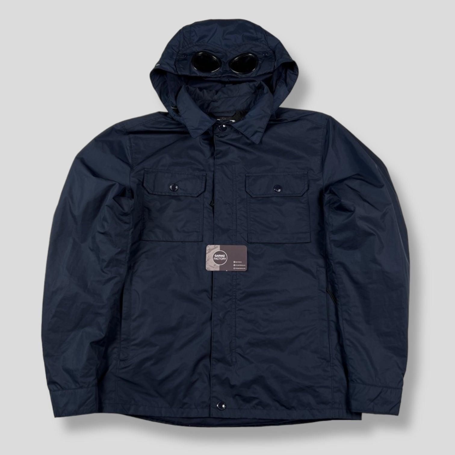 C.P. Company Micro M Goggle Jacket Navy – Garmz Factory