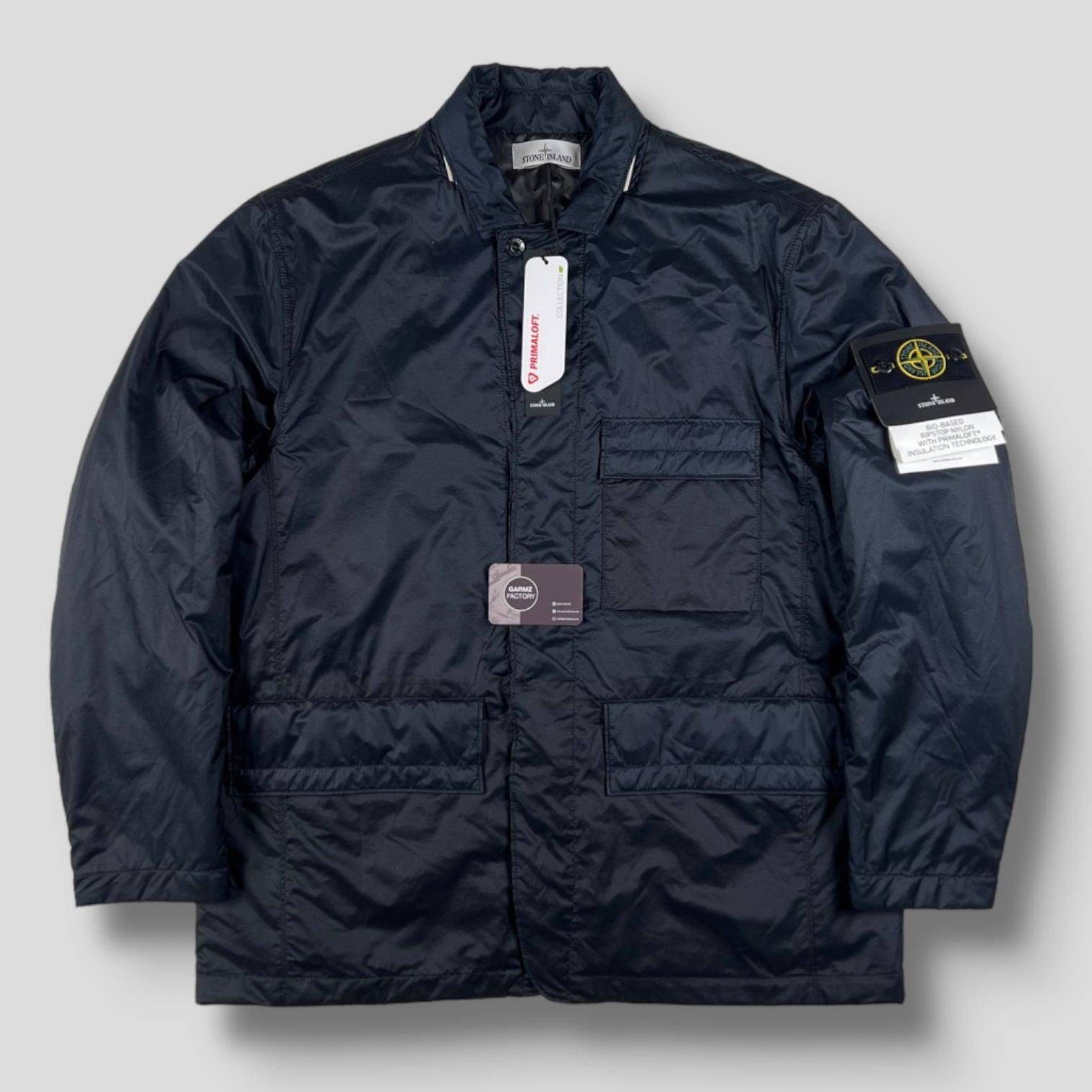 Stone Island Bio-Based Ripstop Nylon Primaloft Jacket Navy – Garmz Factory