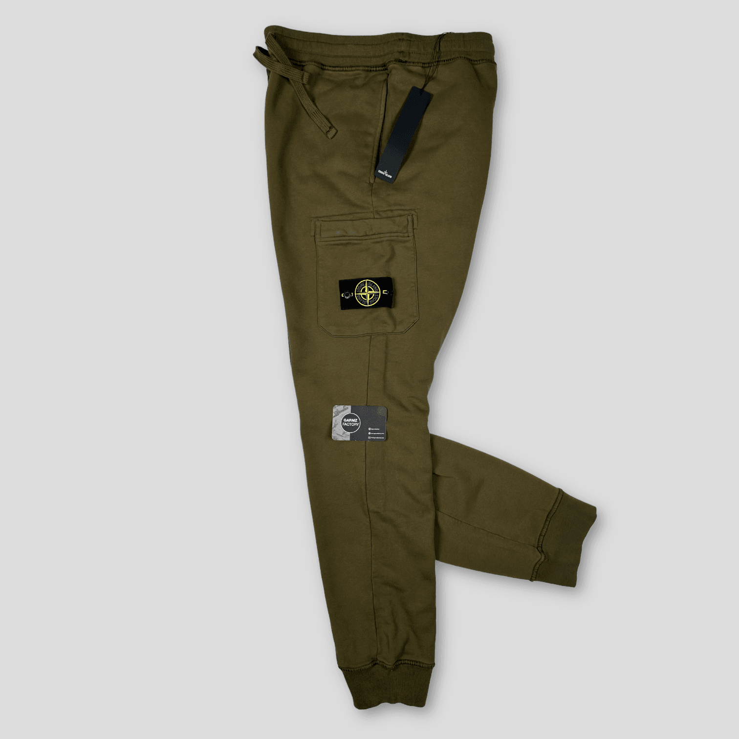 Stone Island Garment Dyed Sweatpants Khaki – Garmz Factory