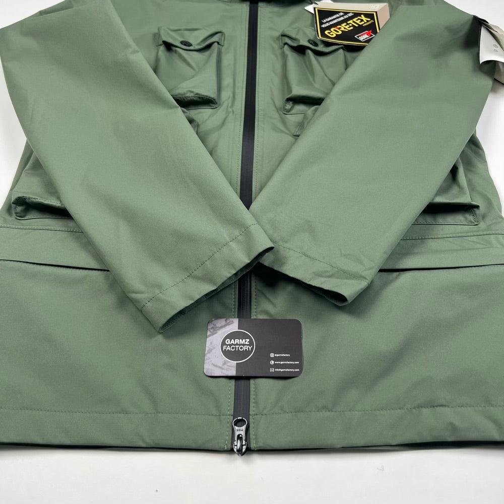 Stone Island Gore-Tex Packable Ripstop Field Jacket Khaki – Garmz Factory