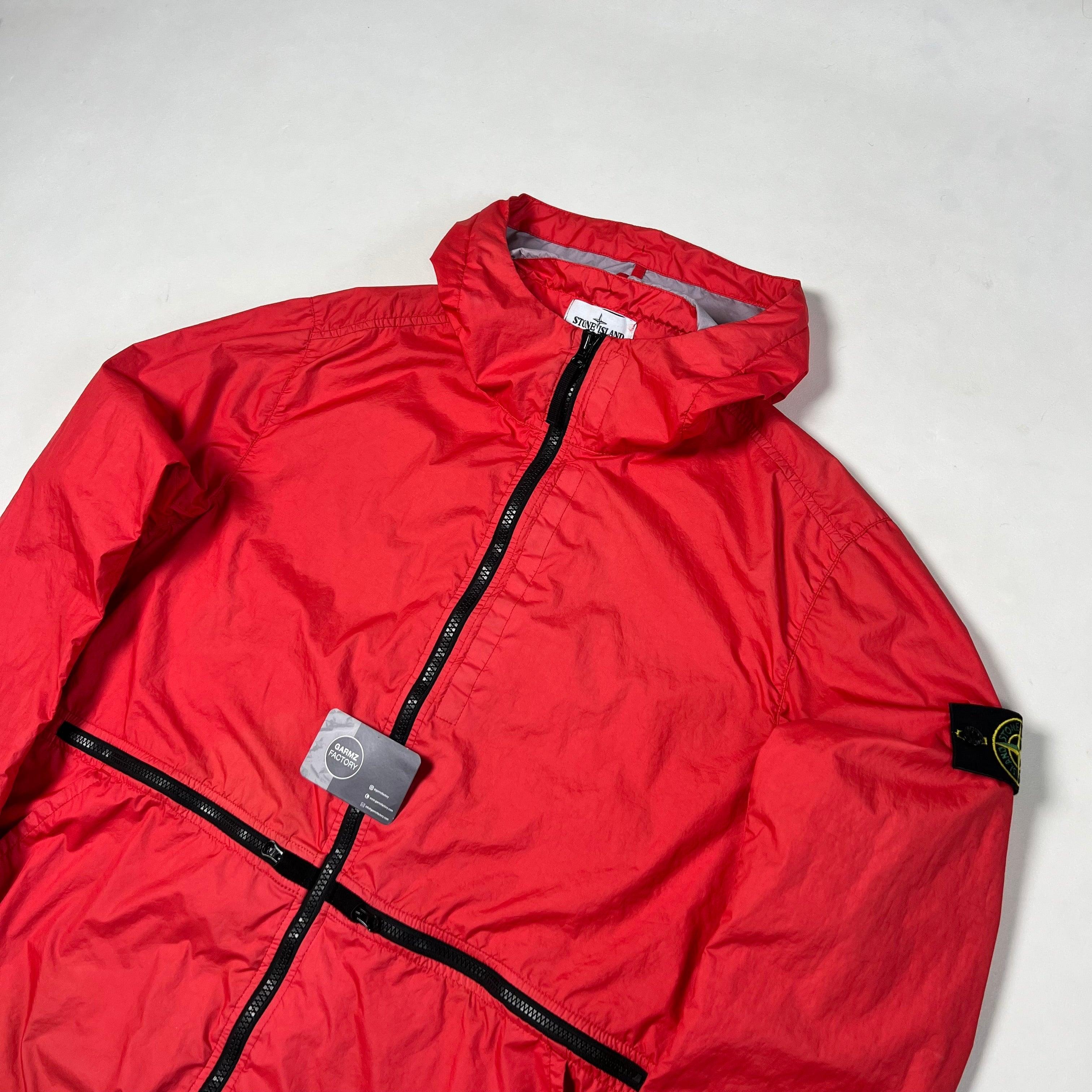Stone Island Membrana 3L TC Jacket Red – Garmz Factory