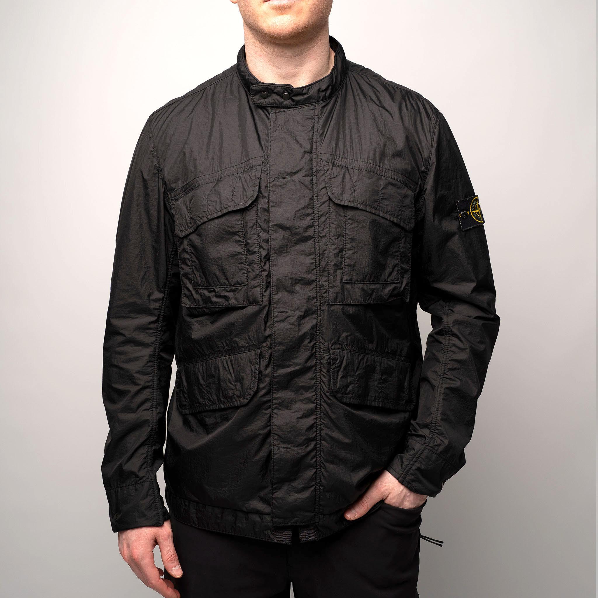 Stone Island Membrana Multi-pocket Jacket Black – Garmz Factory
