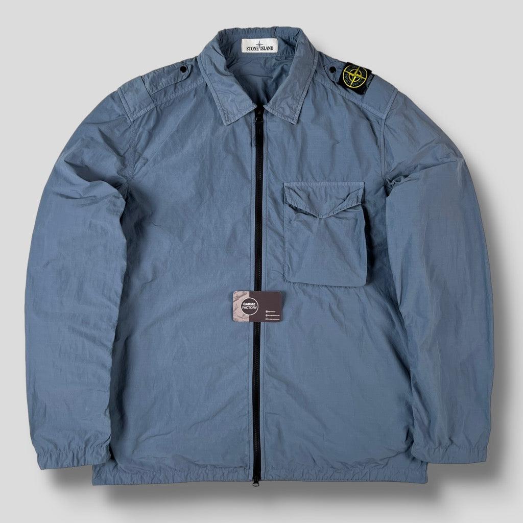 Stone Island Naslan Light Overshirt Blue – Garmz Factory