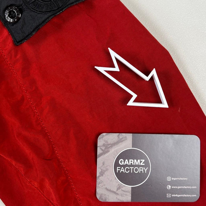 Stone Island Shadow Project Silon Hooded Jacket Red – Garmz Factory